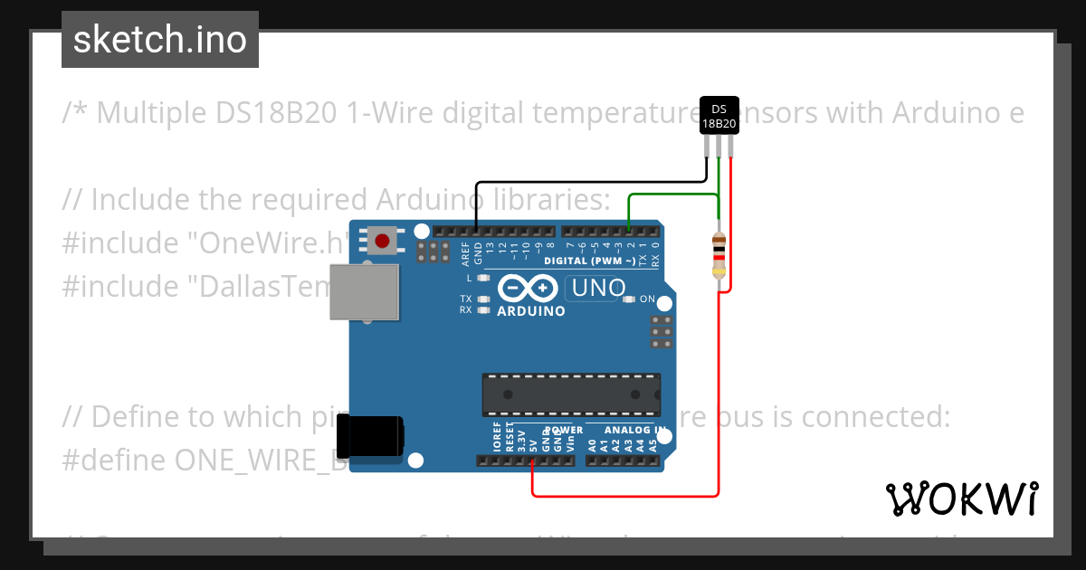 10-B Temperatur 3 sensor DS18B20 17 Proyek Copy - Wokwi ESP32, STM32, Arduino Simulator
