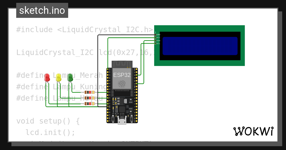 Praktikum3mei Wokwi Esp32 Stm32 Arduino Simulator
