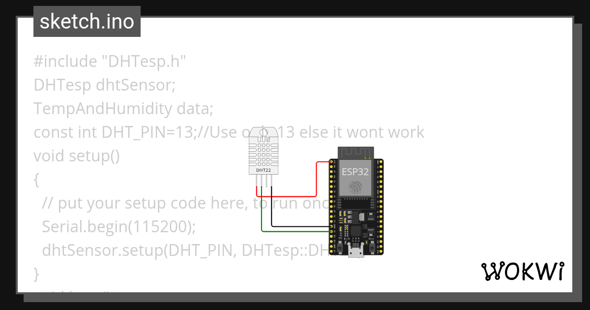 DHT22 Copy (2) - Wokwi ESP32, STM32, Arduino Simulator