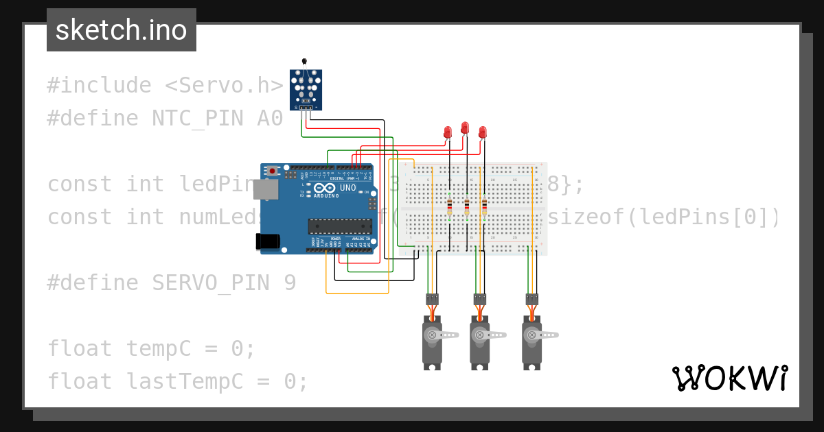 Servo Estufa Wokwi Esp32 Stm32 Arduino Simulator