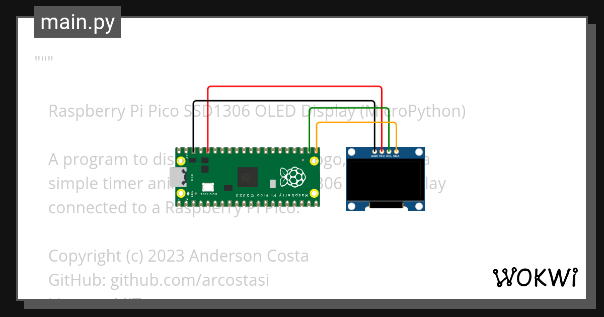 Ssd1306 With Micropython Copy Wokwi Esp32 Stm32 Arduino Simulator 4796
