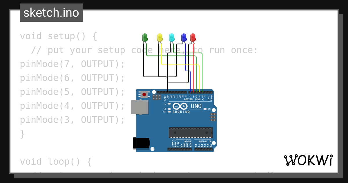 1st Project Wokwi Esp32 Stm32 Arduino Simulator 1104