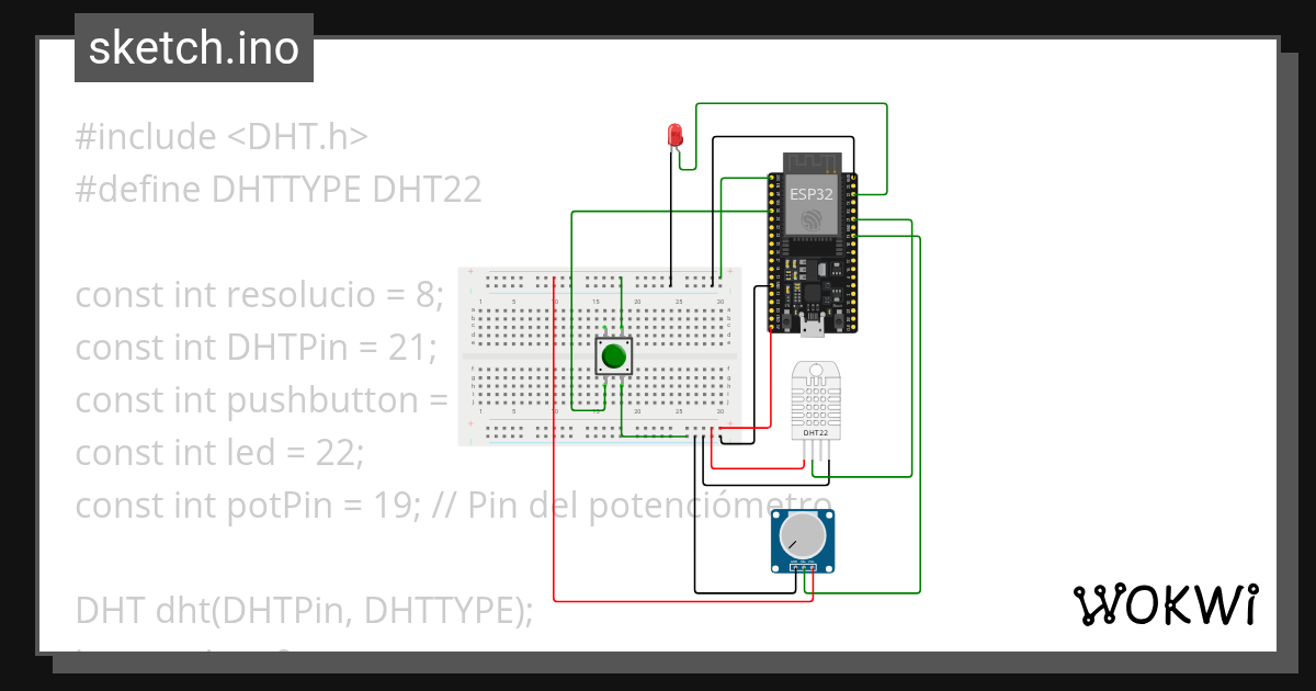 Practica 3 - Wokwi ESP32, STM32, Arduino Simulator