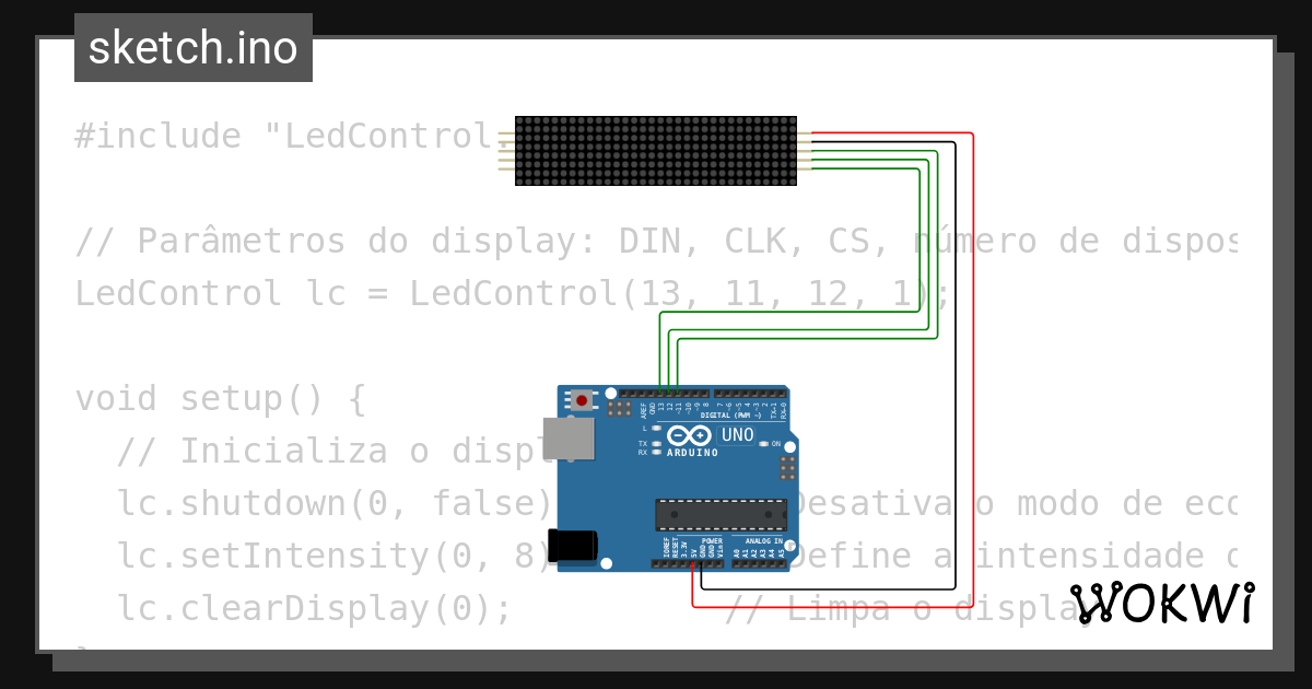 Teste Wokwi Esp32 Stm32 Arduino Simulator