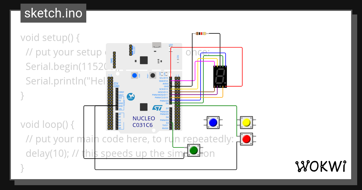 HÜ 14.03.2024 - Wokwi ESP32, STM32, Arduino Simulator HÜ 14.03.2024 - Wokwi ESP32, STM32, Arduino Simulator