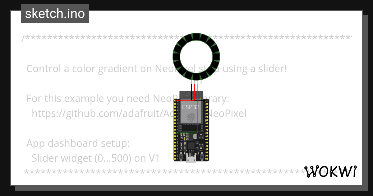 blynk_neopixel Copy - Wokwi ESP32, STM32, Arduino Simulator