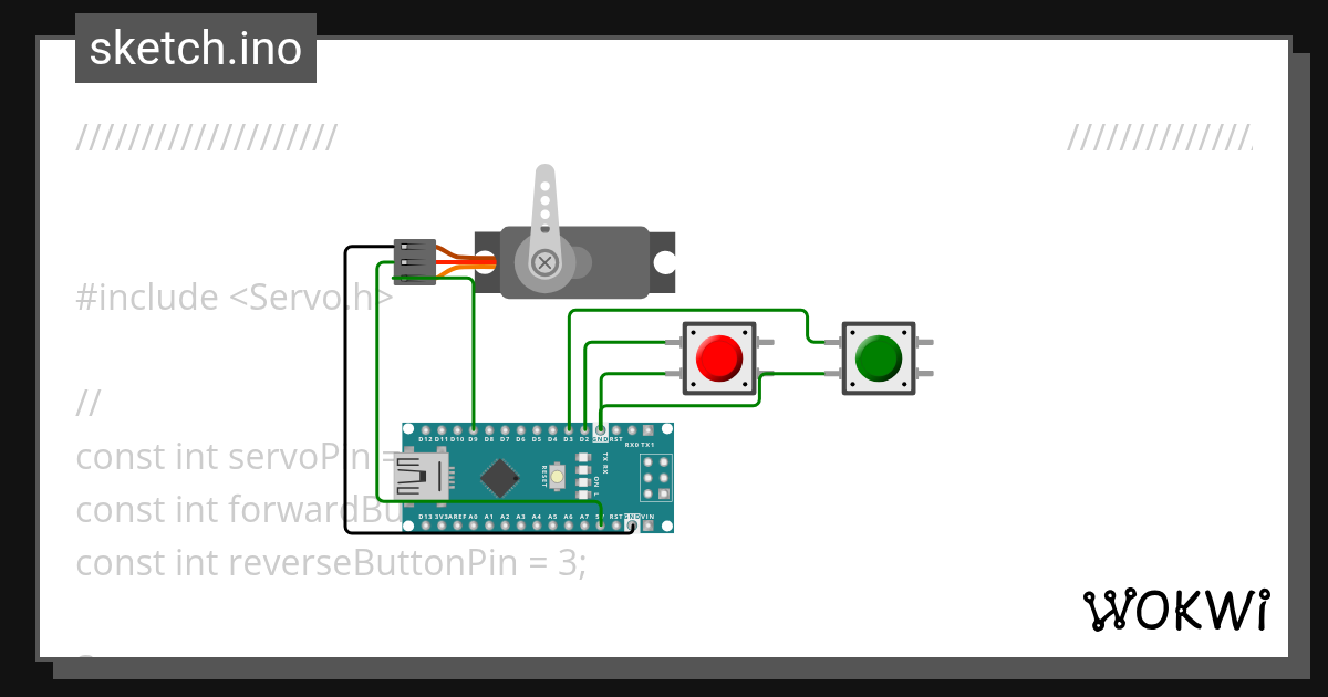 Buttonservo Wokwi Esp32 Stm32 Arduino Simulator 