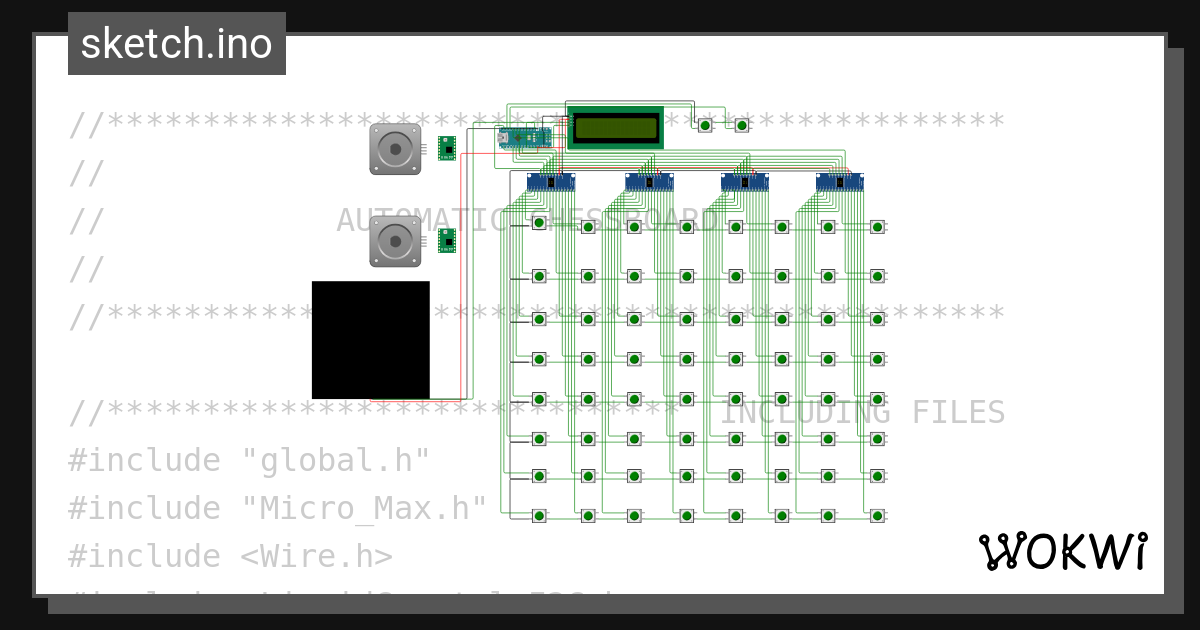 Chess Wokwi Esp32 Stm32 Arduino Simulator