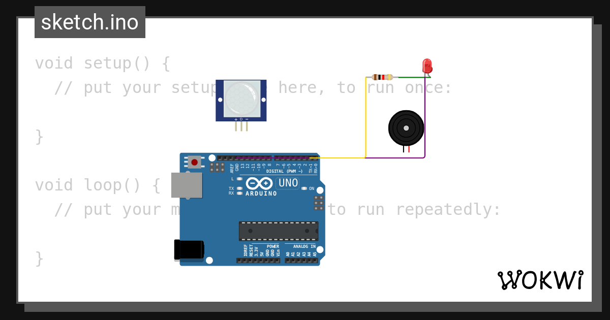 Pir Dila Wokwi Esp32 Stm32 Arduino Simulator