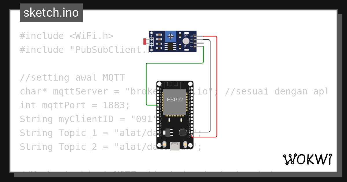 Adc Ldr Wokwi Esp32 Stm32 Arduino Simulator