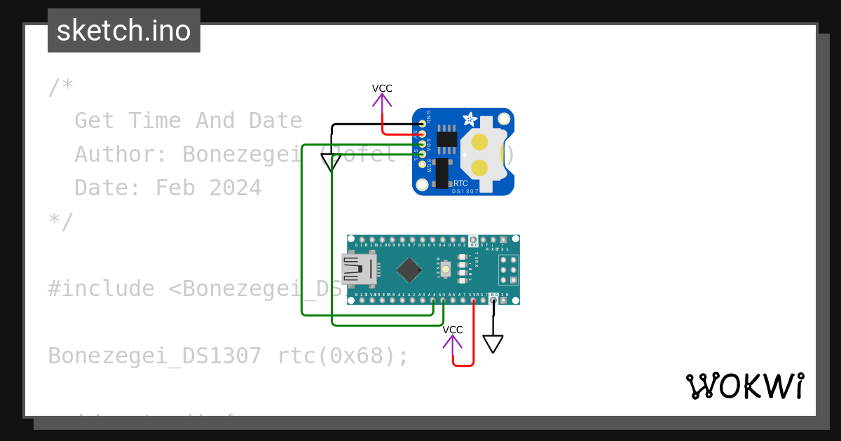 Rtc Wokwi Esp32 Stm32 Arduino Simulator 1991