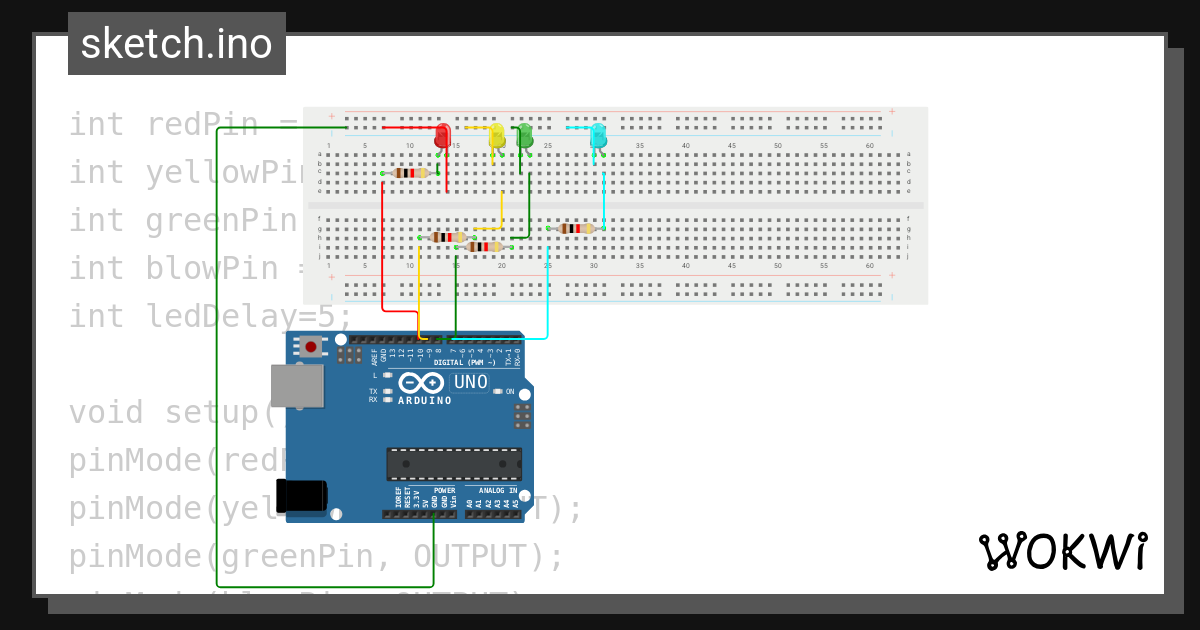 Traficlight Wokwi Esp32 Stm32 Arduino Simulator