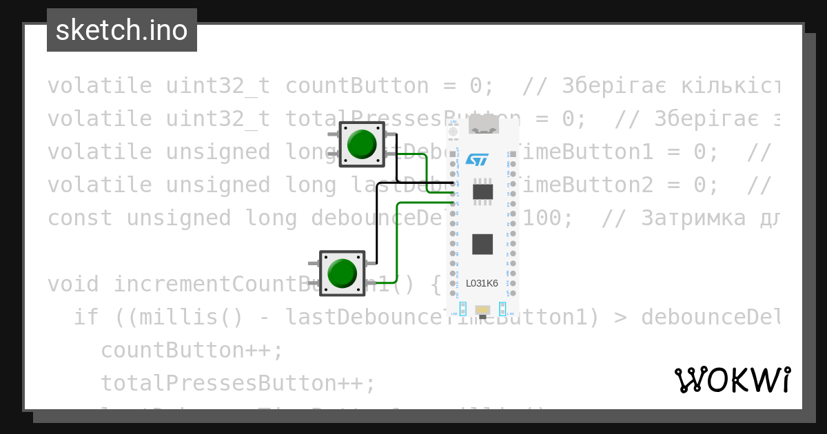 Lab8 Inc Dec Wokwi Esp32 Stm32 Arduino Simulator