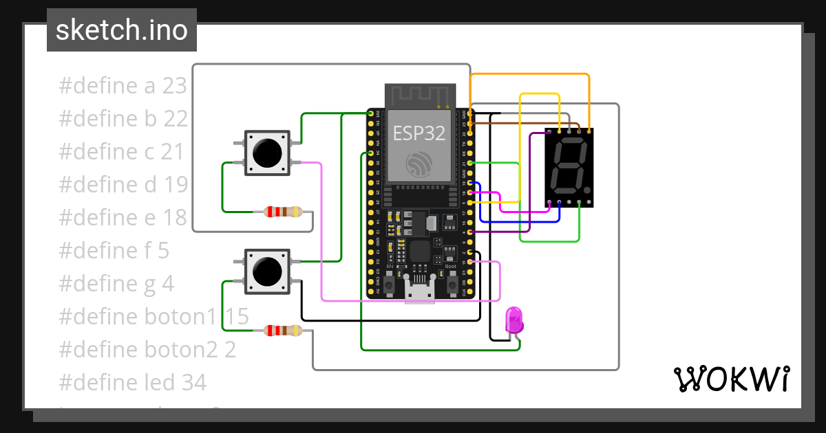 Wokwi - Online ESP32, STM32, Arduino Simulator
