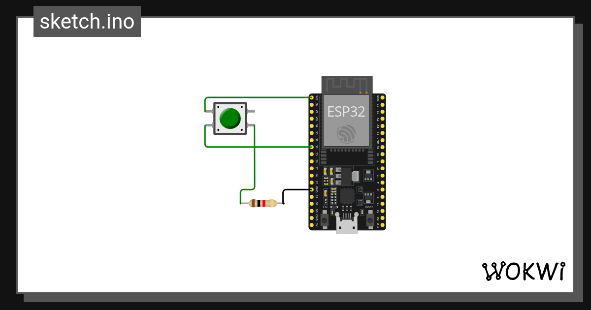 on or off 2 - Wokwi ESP32, STM32, Arduino Simulator