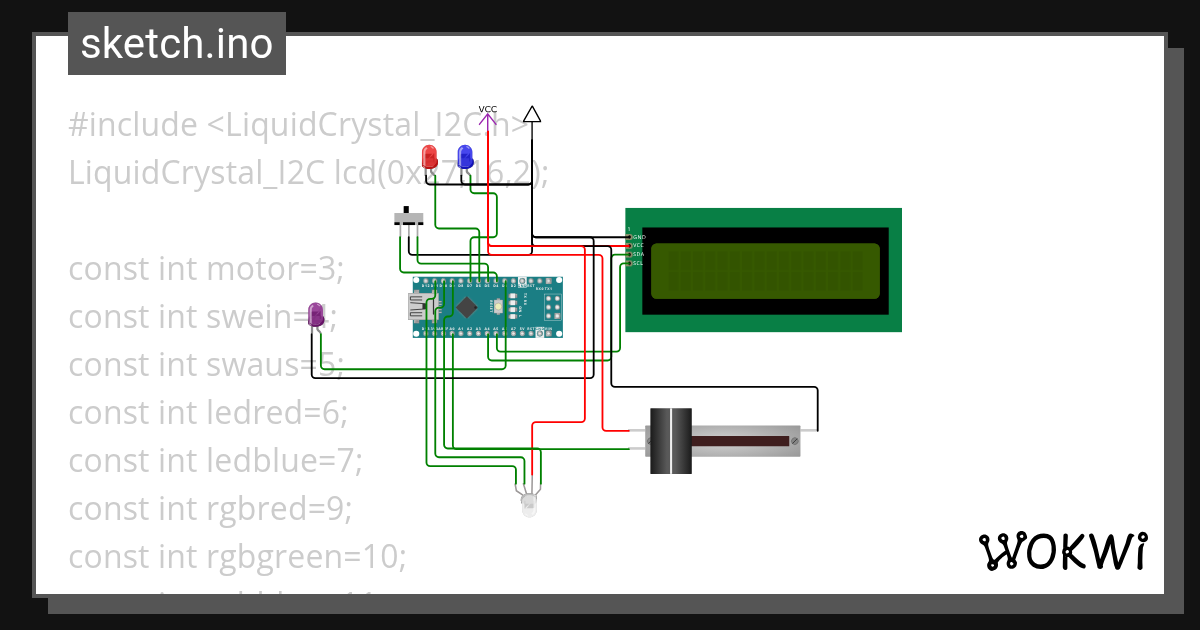 Motor 06.03.2024 - Wokwi ESP32, STM32, Arduino Simulator