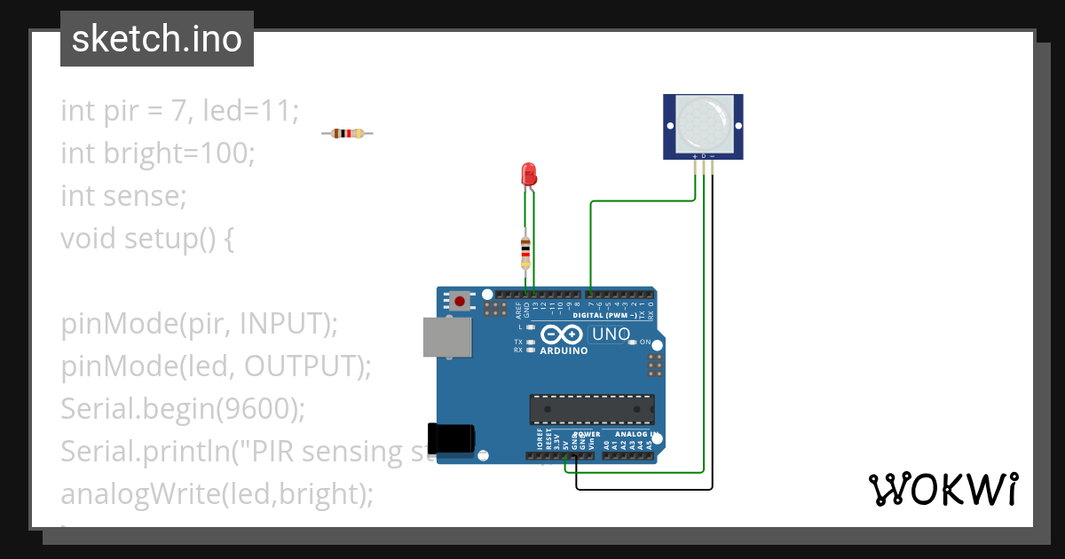 Exp9 Pir Wokwi Esp32 Stm32 Arduino Simulator 5267