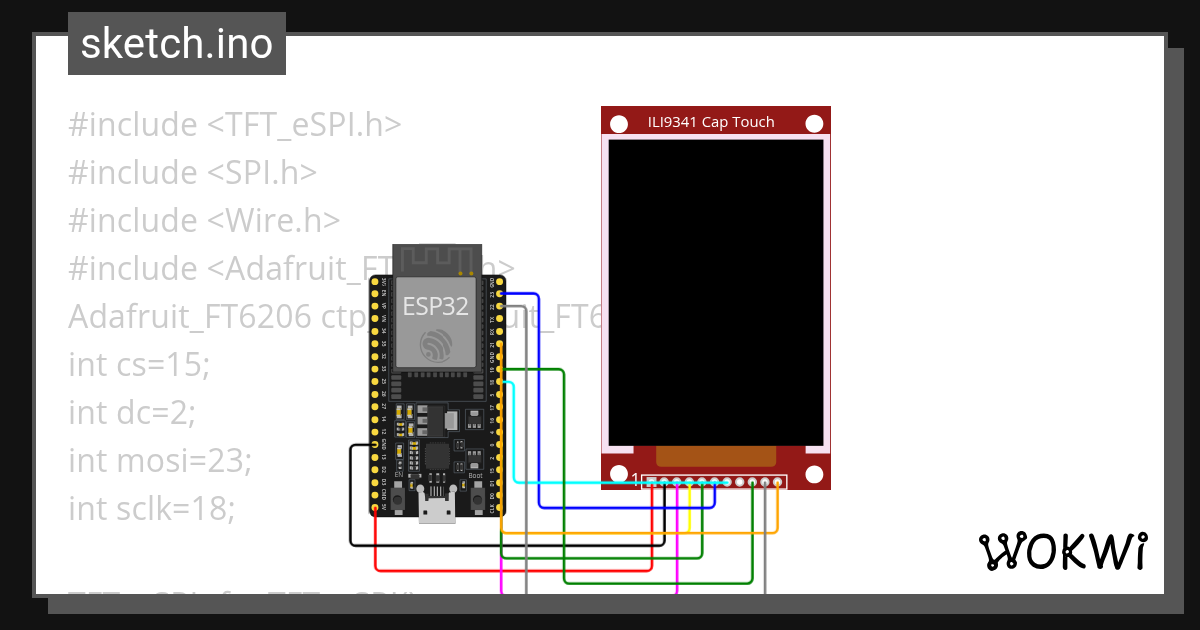 touch Copy - Wokwi ESP32, STM32, Arduino Simulator