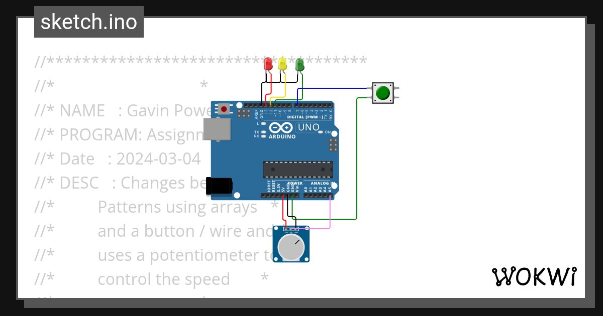 Assignment4 - Wokwi ESP32, STM32, Arduino Simulator