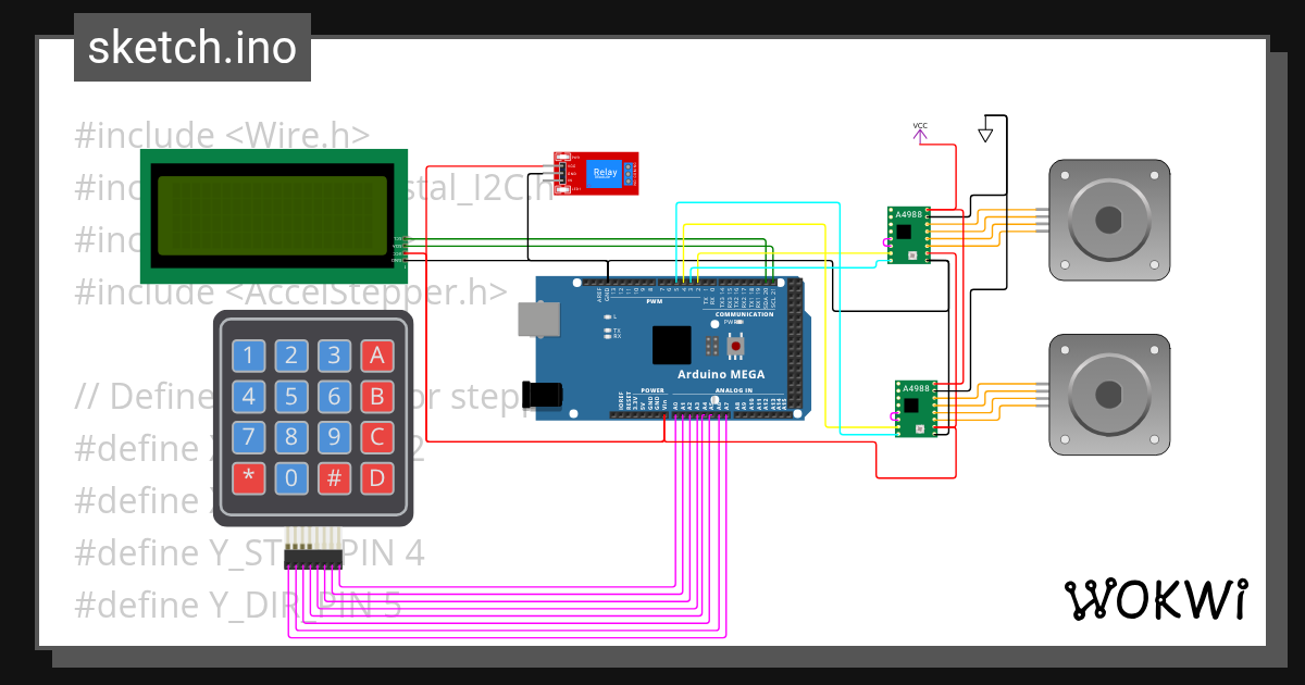 ASRS - Wokwi ESP32, STM32, Arduino Simulator