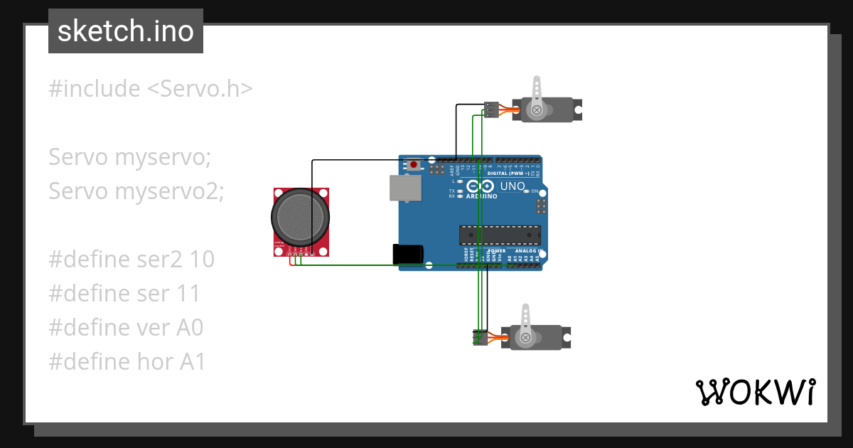 Joystick - Wokwi ESP32, STM32, Arduino Simulator