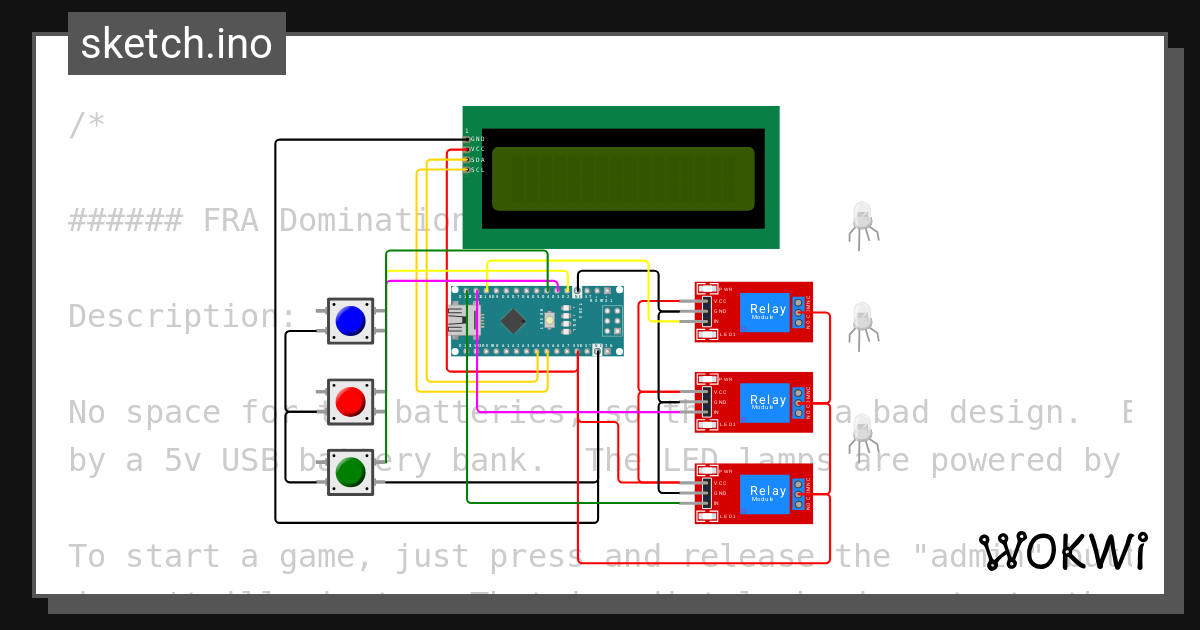 Fra Nano1 Wokwi Esp32 Stm32 Arduino Simulator 0876