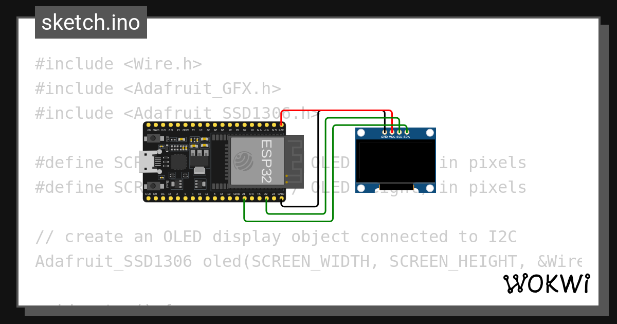 Oled Wokwi Esp32 Stm32 Arduino Simulator 6806