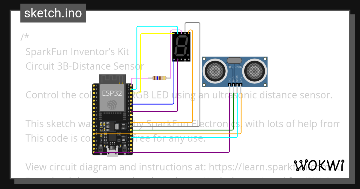 El guapo - Wokwi ESP32, STM32, Arduino Simulator