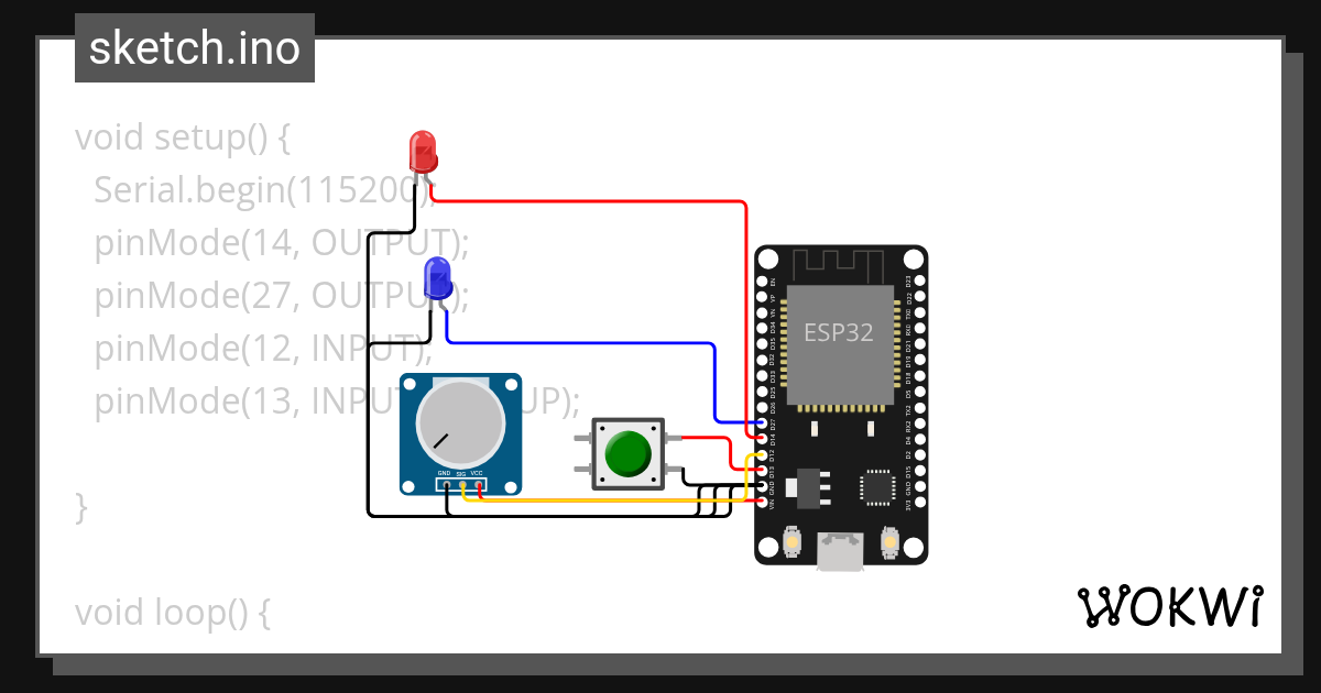 punto 5 - Wokwi ESP32, STM32, Arduino Simulator