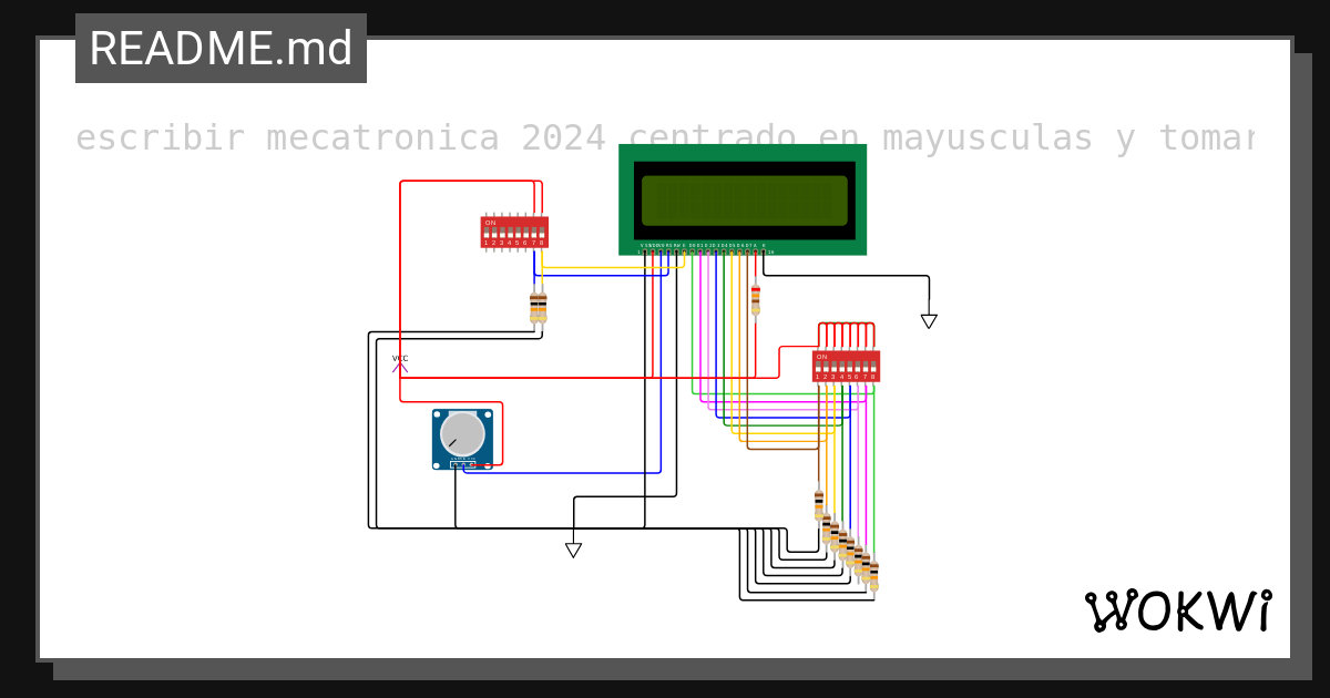Lcd AnalÓgico Wokwi Esp32 Stm32 Arduino Simulator