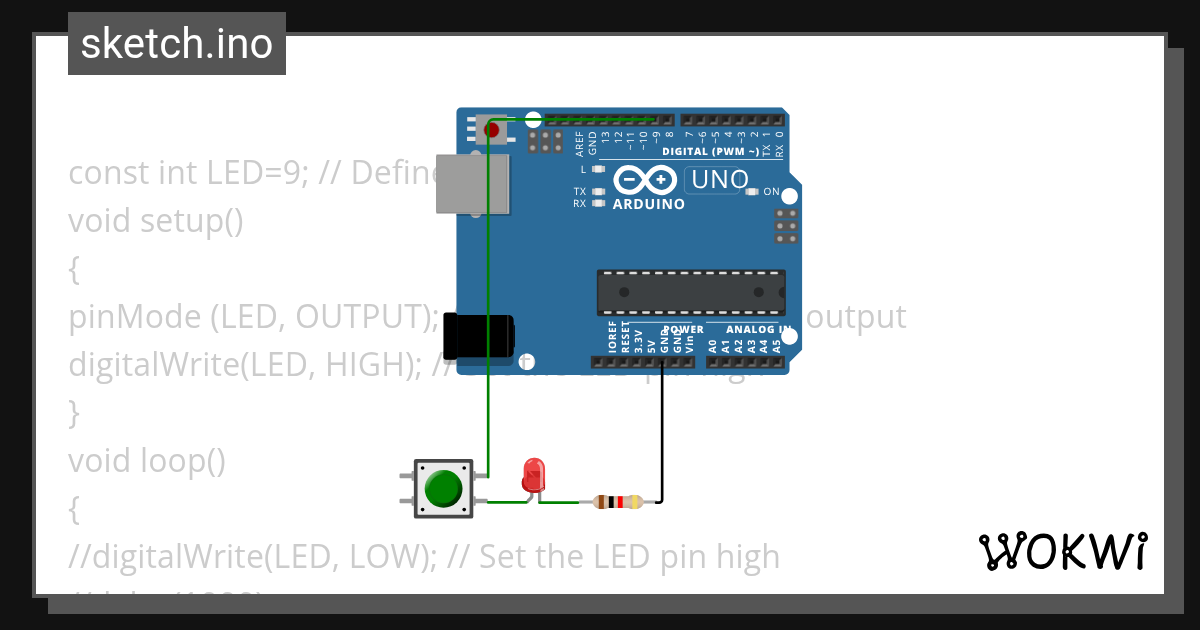 Jacob Dowd Led0 Wokwi Esp32 Stm32 Arduino Simulator 