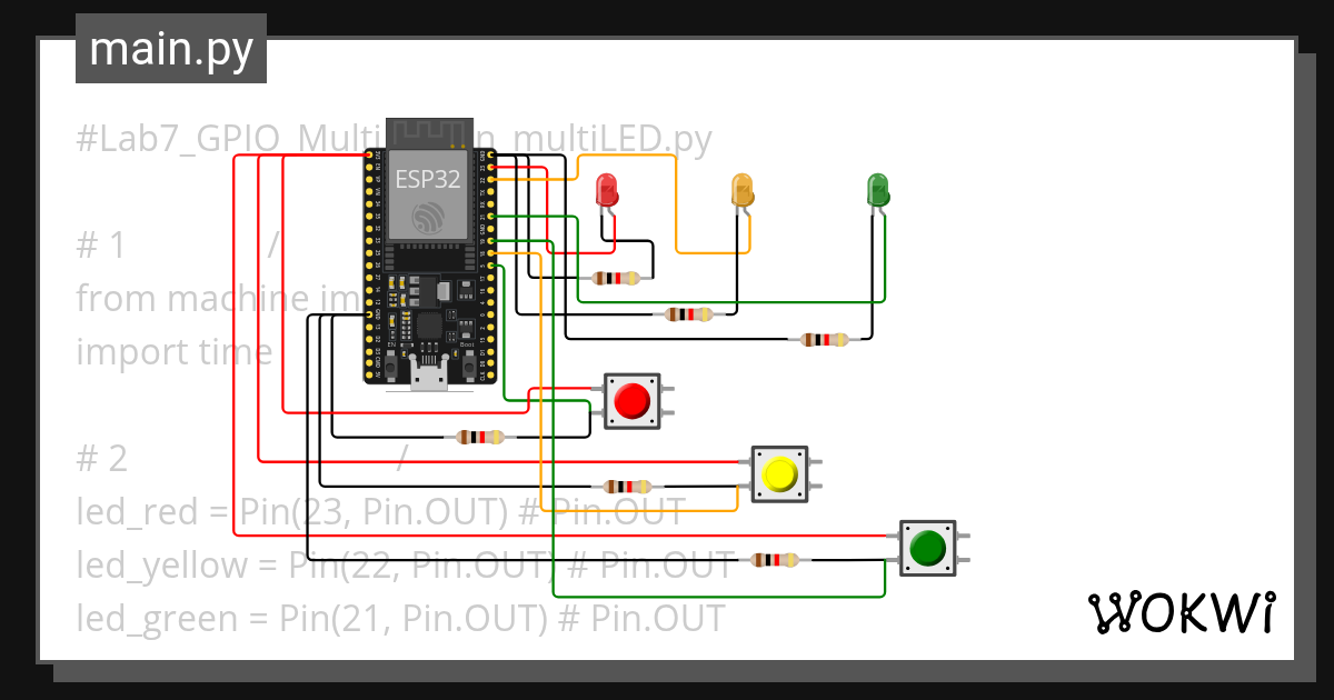 Wokwi - Online ESP32, STM32, Arduino Simulator