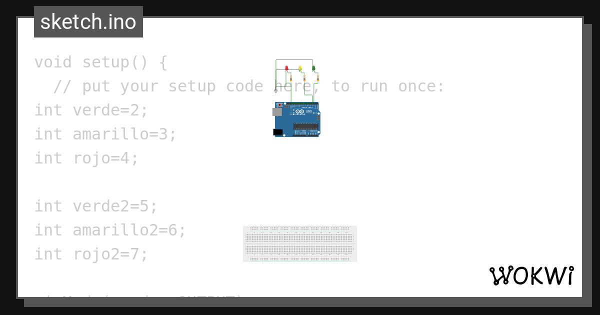 Práctica 1 Semaforo Wokwi Esp32 Stm32 Arduino Simulator