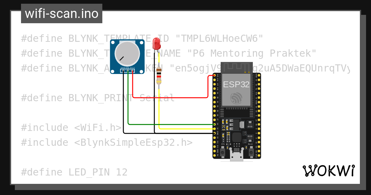 P6 Mentoring Praktek Wokwi Esp32 Stm32 Arduino Simulator 8135