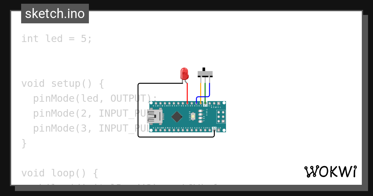 Slide Switch Classwork 3 7 24 Wokwi Esp32 Stm32 Arduino Simulator