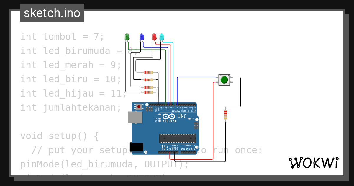 Mansur Permana Tugas 1c Wokwi Esp32 Stm32 Arduino Simulator 