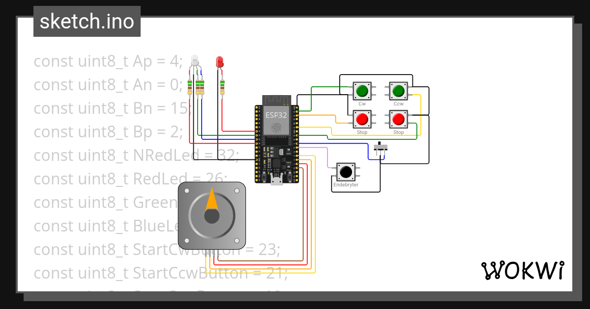Cwccw Motor Wokwi Esp32 Stm32 Arduino Simulator 0984