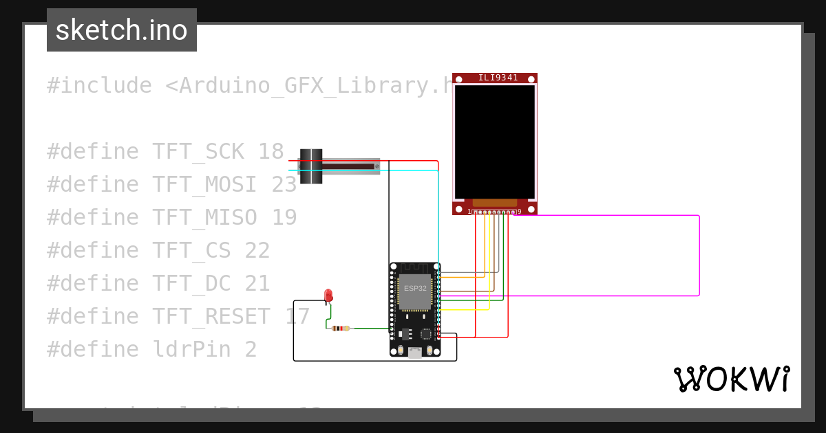 Slide Potentiometer Brightness Analog Copy Wokwi Esp32 Stm32 Arduino Simulator