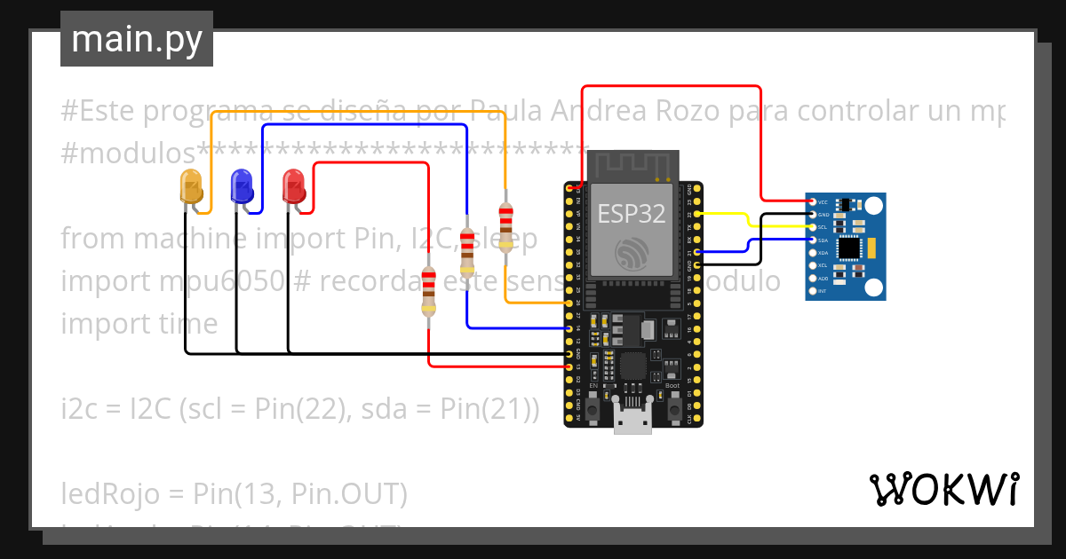paula rozo - Wokwi ESP32, STM32, Arduino Simulator