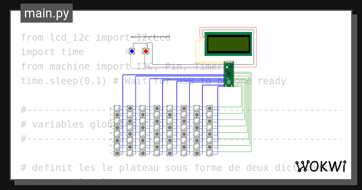 Raspichess Wokwi Esp32 Stm32 Arduino Simulator