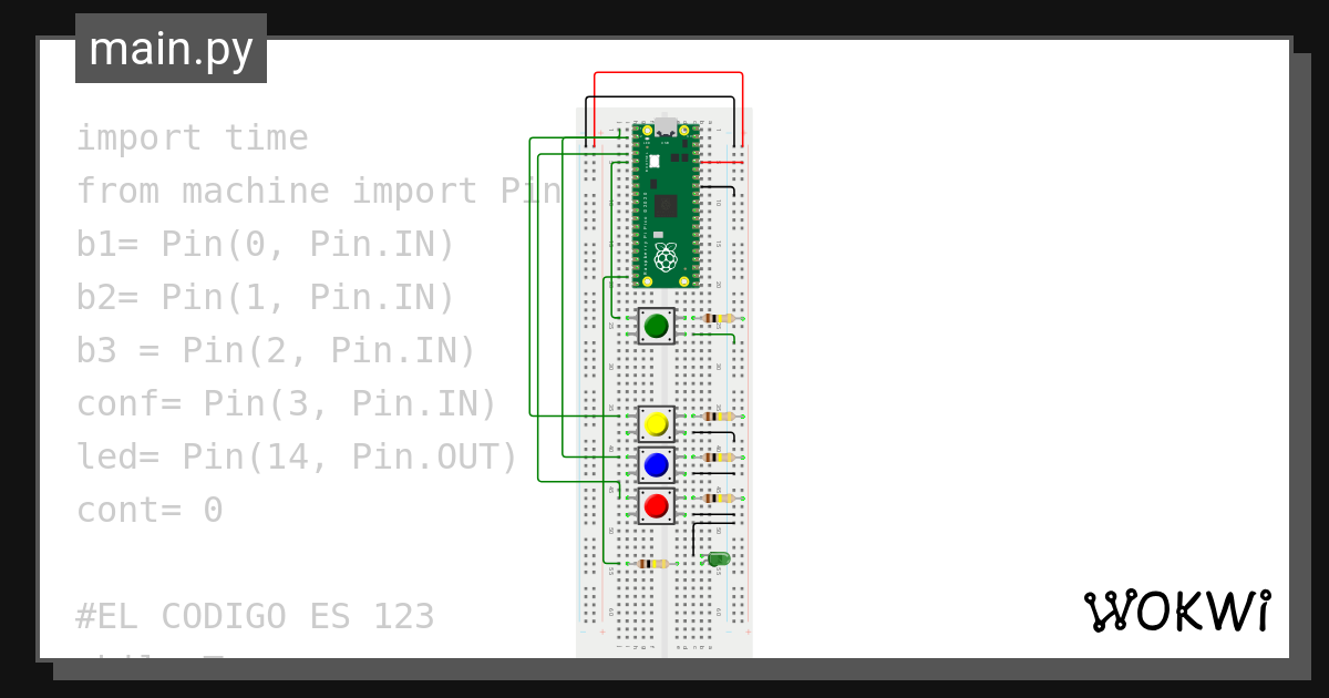 Examen Caja Fuerte Wokwi Esp32 Stm32 Arduino Simulator