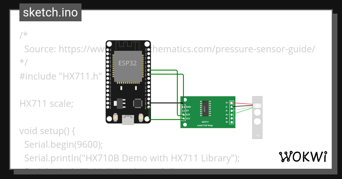 hx711 Copy/Group B - Wokwi ESP32, STM32, Arduino Simulator