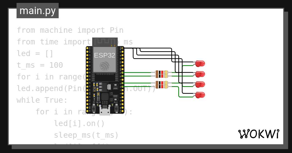 W1 10 Wokwi Esp32 Stm32 Arduino Simulator