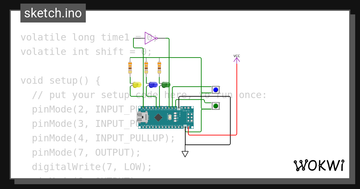 Paddle Shifters Looped Simult Wokwi Esp32 Stm32 Arduino Simulator 3787