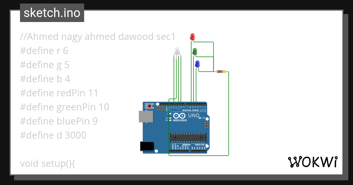 Task2 - Wokwi ESP32, STM32, Arduino Simulator