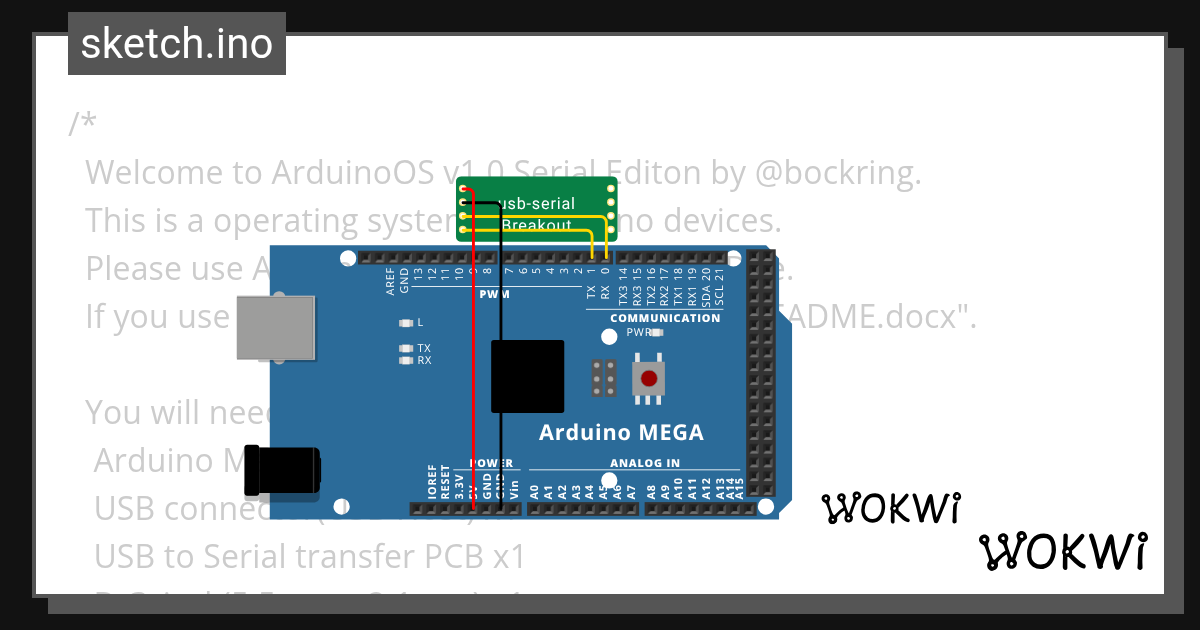 ArduinoOS_v1.0_Serial_Edition - Wokwi ESP32, STM32, Arduino Simulator