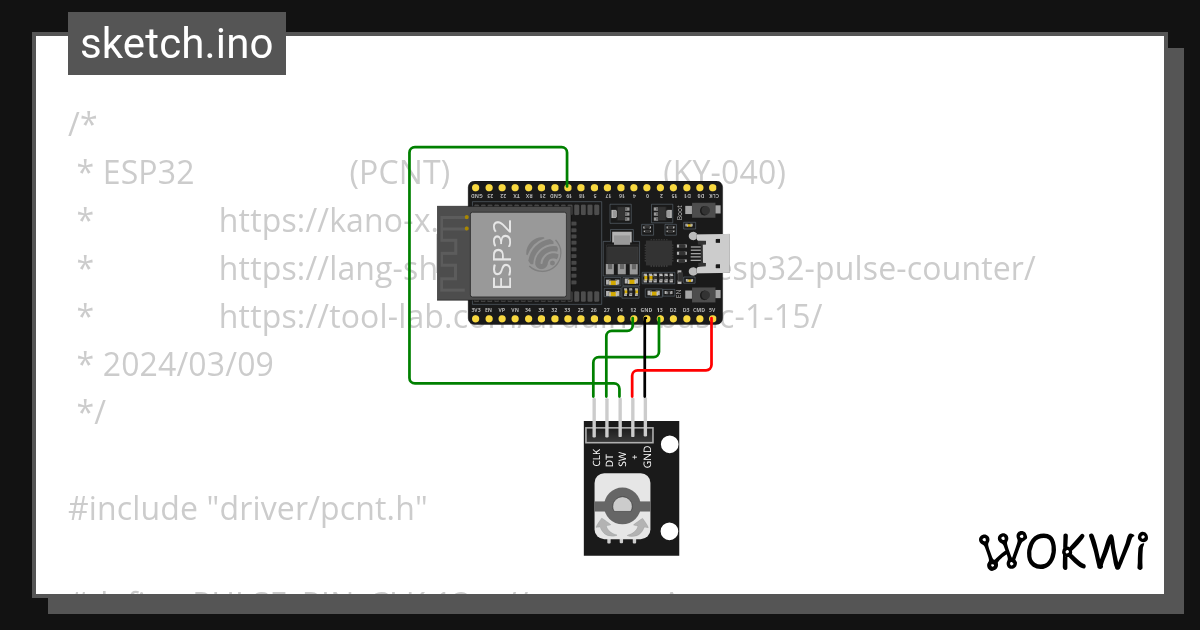 Wokwi - Online ESP32, STM32, Arduino Simulator Wokwi - Online ESP32, STM32, Arduino Simulator