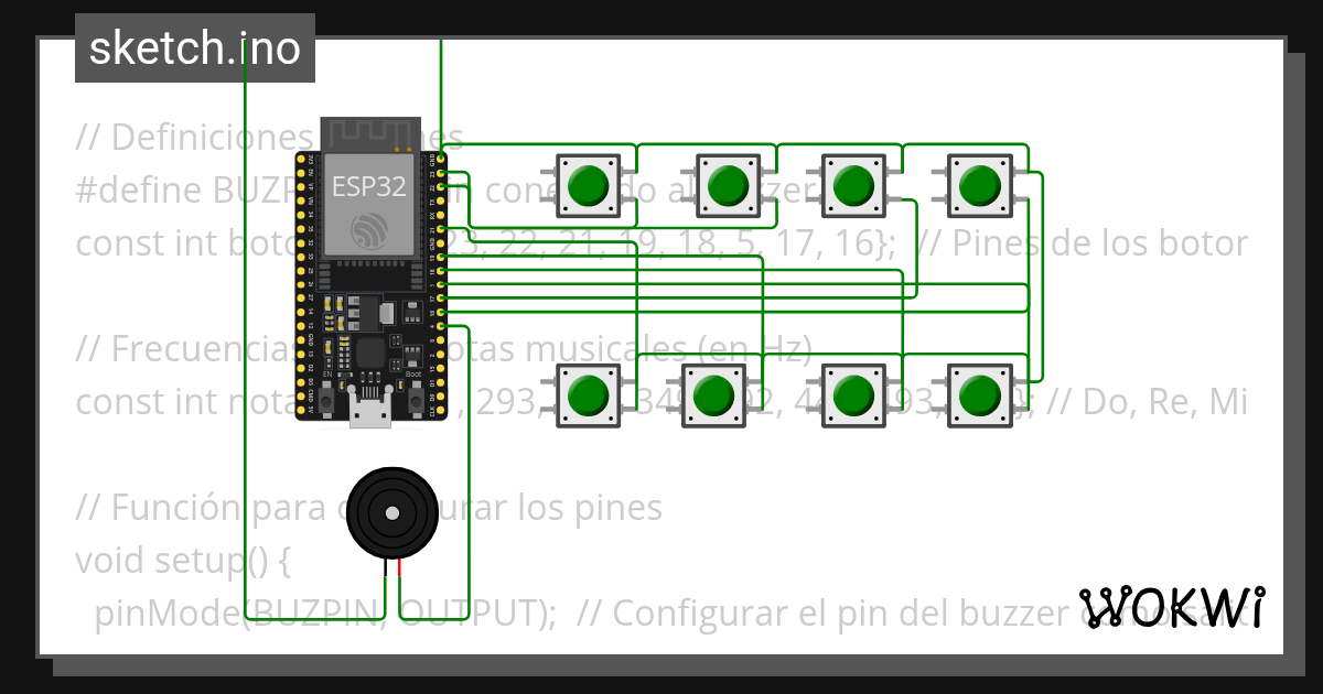 Wokwi - Online ESP32, STM32, Arduino Simulator
