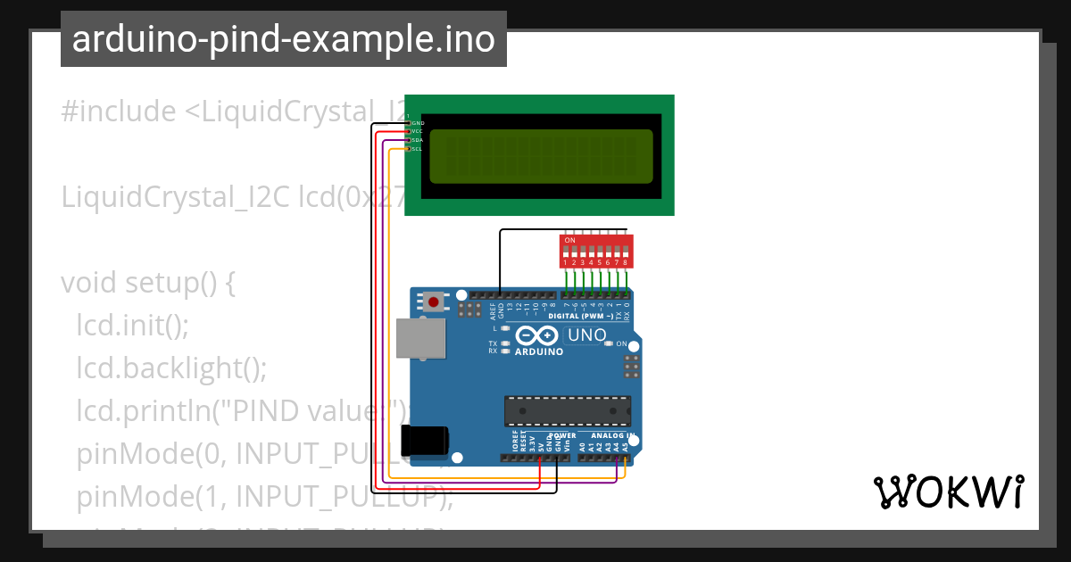 bit biner.ino - Wokwi ESP32, STM32, Arduino Simulator
