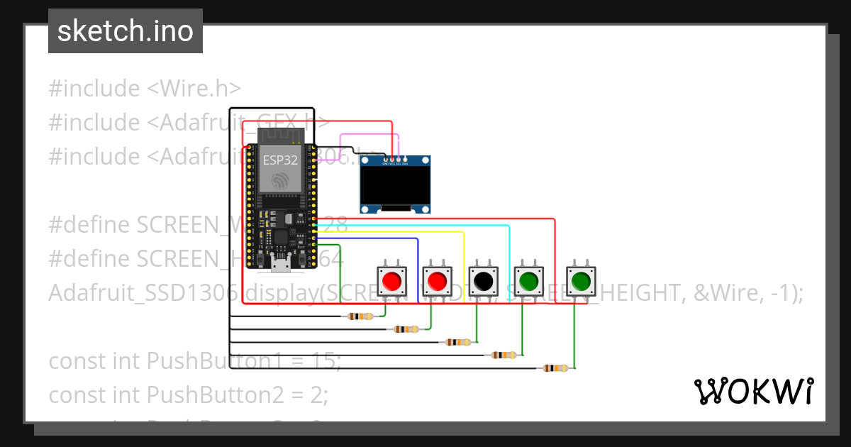 นาวาวี รหัส 009 Copy - Wokwi ESP32, STM32, Arduino Simulator